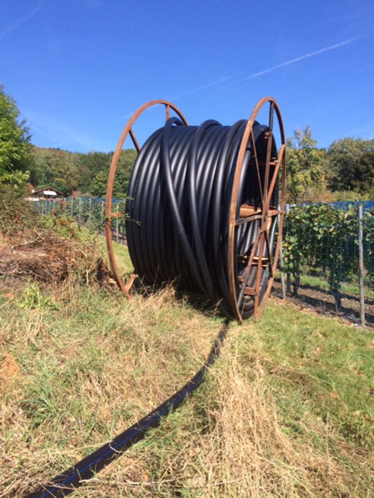 aep tuyau pehd d.90 sur touret wattviller - BTP Distribution